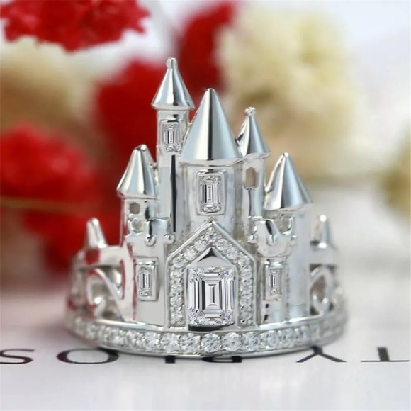 Jewelry | Princess Castle Ring | Poshmark